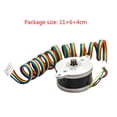 Zecic Dual Drive Extruder Stepping Motor NEMA14 36mm Round Pancake ...