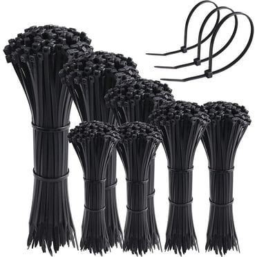 GTSE 12 Inch Green Zip Ties, 100 Pack, 40lb Self Locking Cable Ties ...