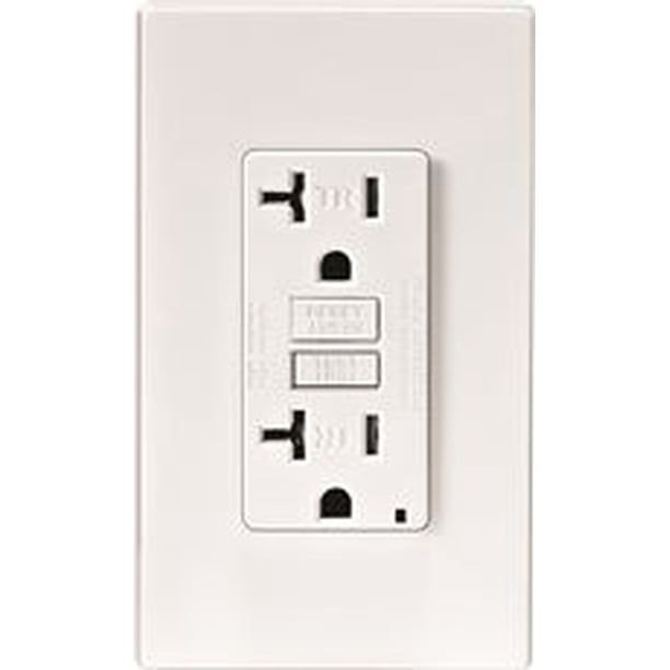 Leviton Smartlockpro 2-Pole Tamper-Resistant Duplex Gfci Receptacle ...