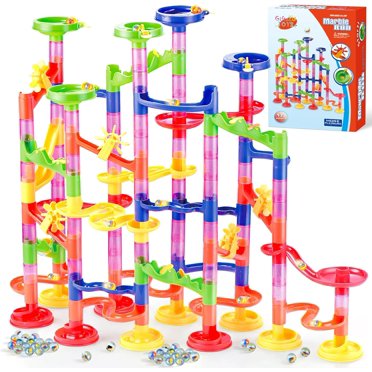 National Geographic 75-Piece Motorized Marble Run Kit for Child 8 Years ...