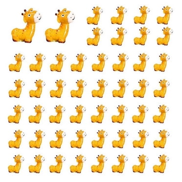 100 Pcs Mini Resin Animals Figures, Mixed Tiny Plastic Animals ...