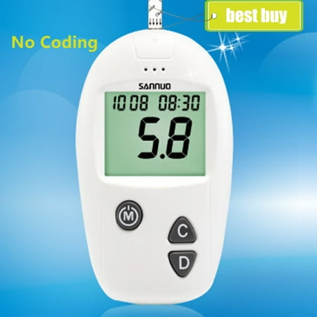 Newell Diabetic Safe Blood Glucose Meter 10 seconds Fast Glucose ...