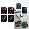 TINYSOME Large Digital Wall Clock Battery Operated LED Digital Wall ...