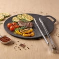 Heavy Duty Stainless Steel BBQ Food Tongs For Grilling Steaks And Meats ...