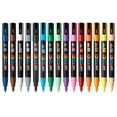 POSCA, Water-Based Paint Markers, PC-3M, 15 Count Assorted Colors ...