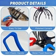 2 PCS Fish Gripper, Fish Grips, Fish Grippers for Fishing, 3 Claw Metal ...
