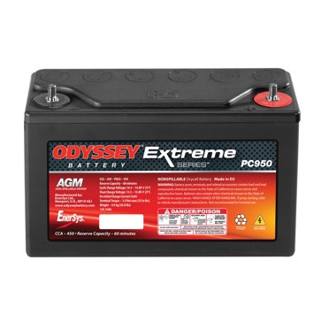 Odyssey Batteries PC950 Extreme Racing Battery 950 PHCA 450 CCA RC Min ...