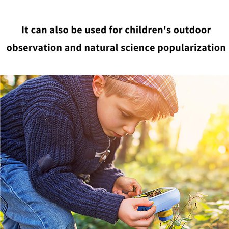 15 Million Pixels Children Digital Microscope 200X Magnification High ...