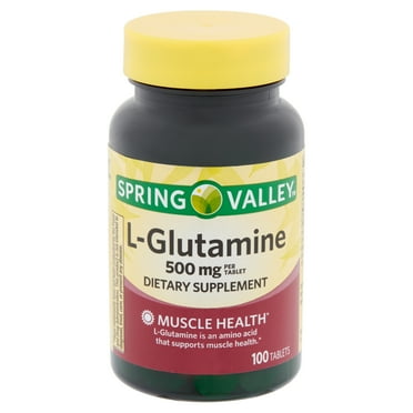 Spring Valley L-Arginine Amino Acid Supplements, 500 mg, 50 Count ...