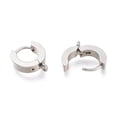 20pc Resistant 304 Stainless Steel Huggie Hoop Earrings Findings with ...