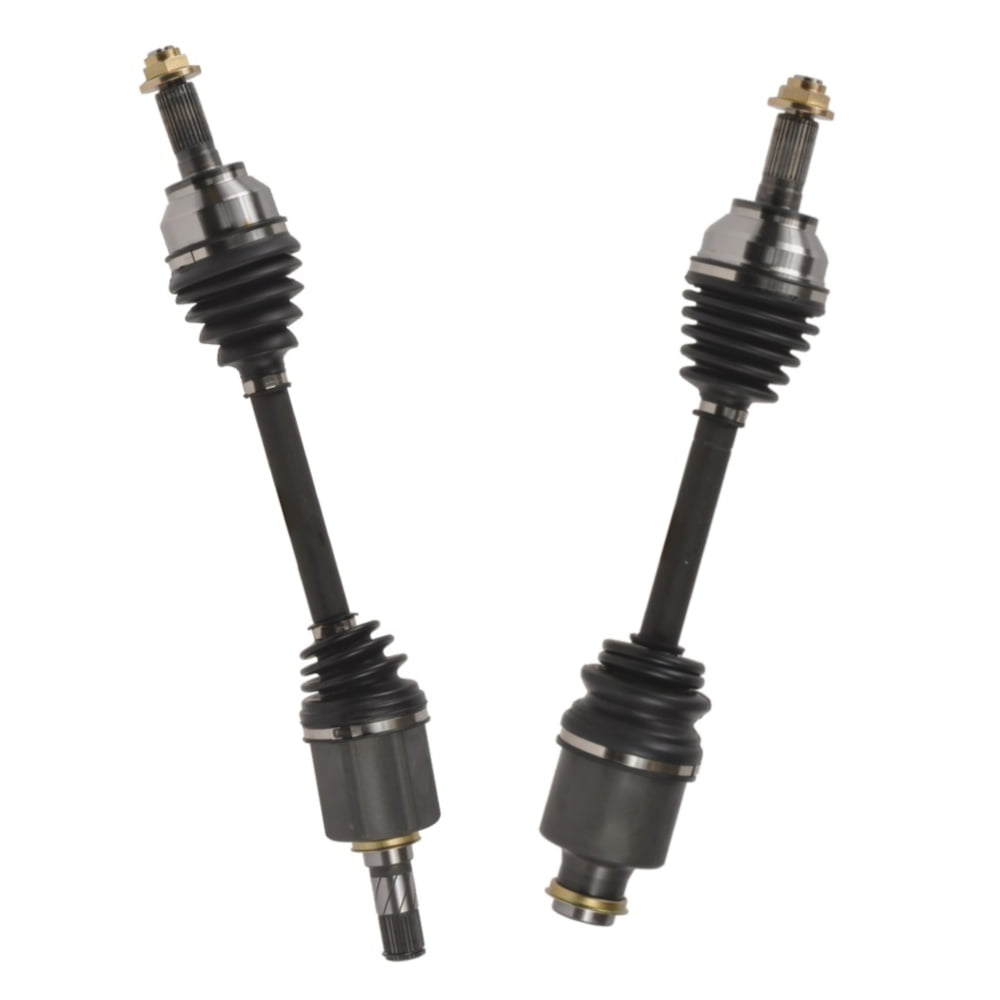 AutoShack Front New CV Axle Drive Shaft Assembly Neoprene Boots Set of ...
