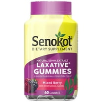Senokot® Natural Senna Laxative* Gummies, Mixed Berry, 60 Ct HSA/FSA ...