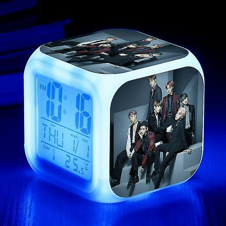 Bts Colorful Quartet Alarm Clock Bts Alarm Clock Gift Creative Small ...