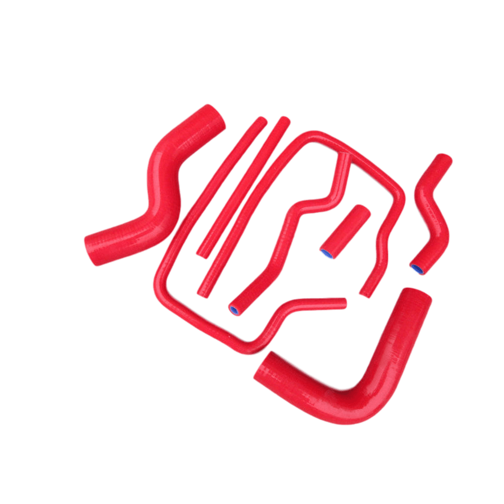 Red Silicone Hose For 1996-2000 Subaru Impreza GC8/GF8 (EJ18 / EJ22 ...