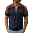 Dolkfu Short Sleeve Funny Shirts Quarter Zip Collared Retro Vintage ...