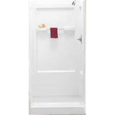 Ove Decors Misty 60 in x 32 in 4-Piece Corner Shower Surround (Back and ...