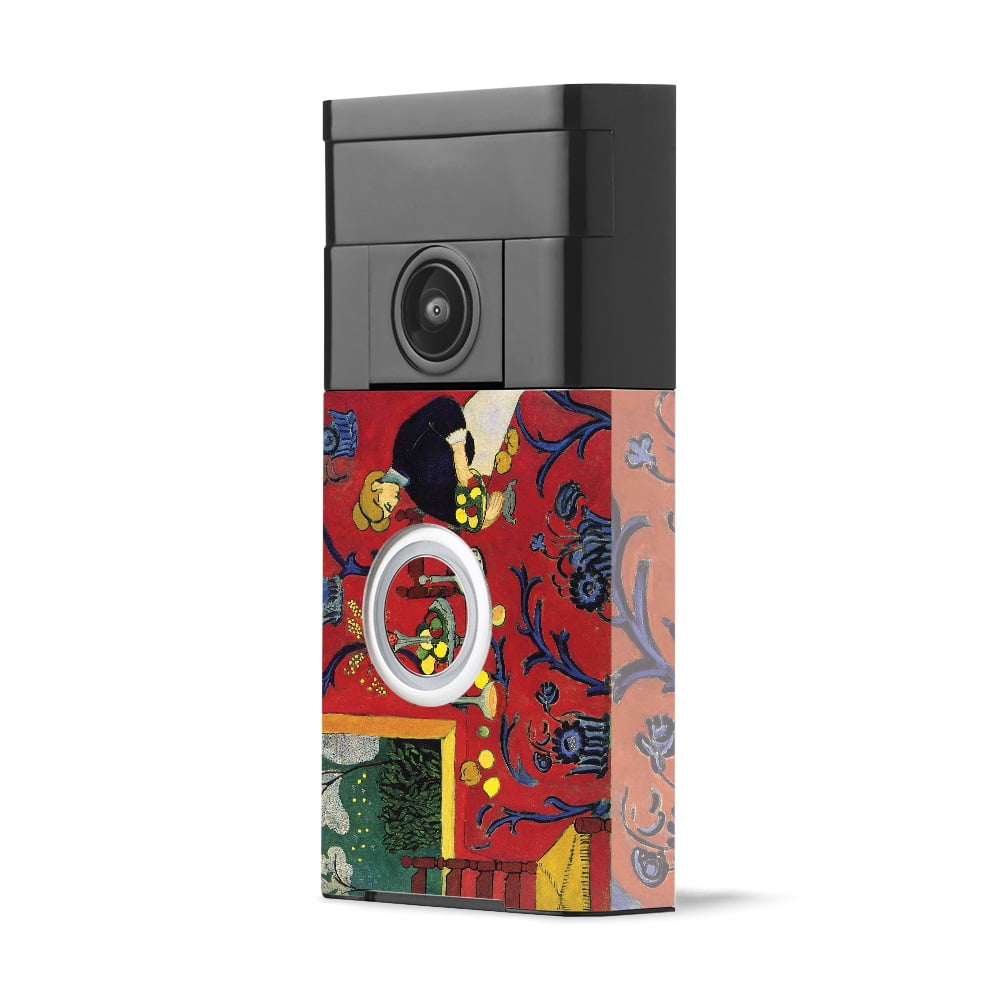 Skin Decal Wrap Compatible With Ring Video Doorbell Sticker Design ...