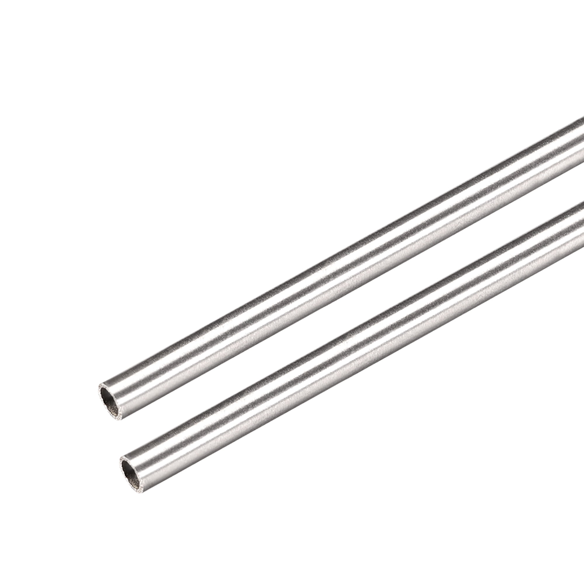 2pcs 304 Stainless Steel Capillary Tube 2 2mm Id 3 2mm Od 30cm Long 0