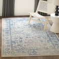 SAFAVIEH Adirondack Wyatt Traditional Area Rug, Ivory/Light Blue, 9' x ...