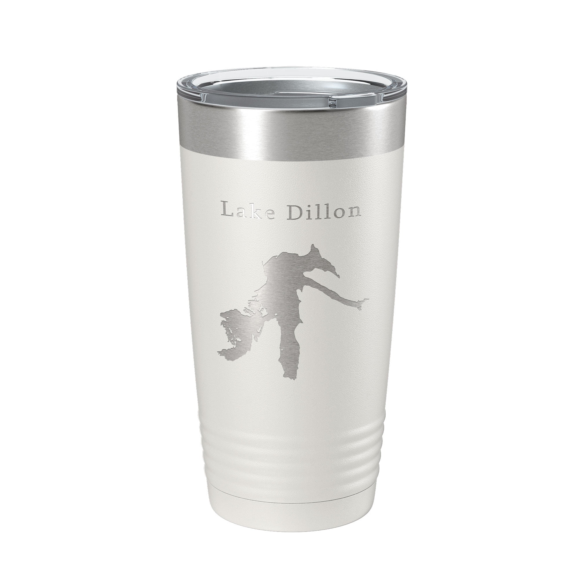 Lake Dillon Map Tumbler Travel Mug Insulated Laser Engraved Coffee Cup ...