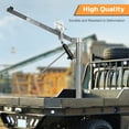 1000 LBS Pickup Truck Crane, Truck Jib Crane Hoist Crane Hitch Mount ...