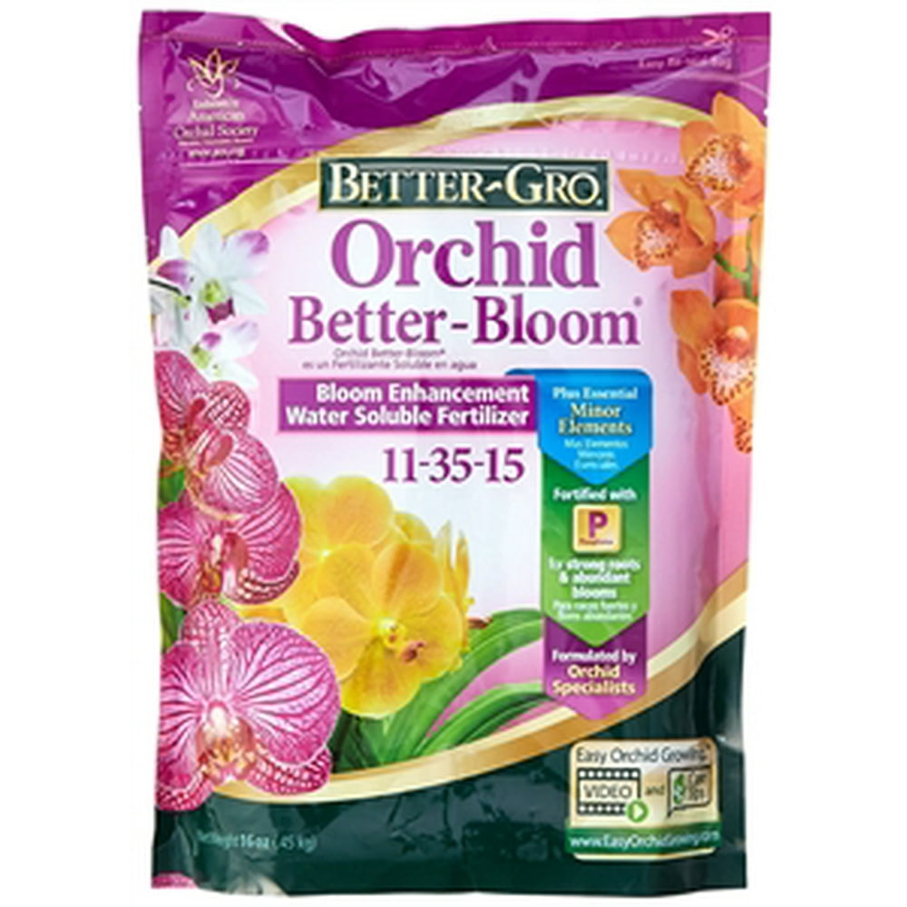 Better-Gro Orchid Better-Bloom Fertilizer 11-35-15 - 1 lb. - Walmart ...