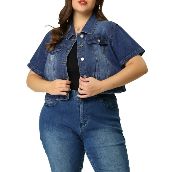 Women's Plus Size Denim Jackets