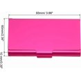 Business Card Holder, 2 Pack Aluminum Metal Card Case Professional ...