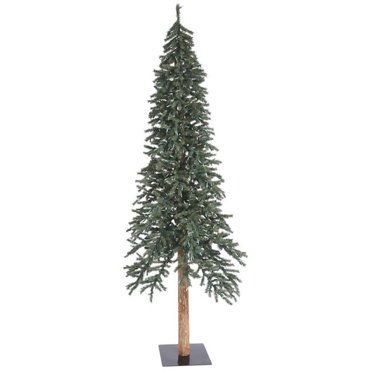 6 ft. x 32 in. Natural Alpine Tree with 657 Tips & 250 Warm White LED ...