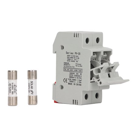 Din Rail Mount Fuse Holder 2 Pole Fuse Holder Pv Fuse Base Fuse Holder ...