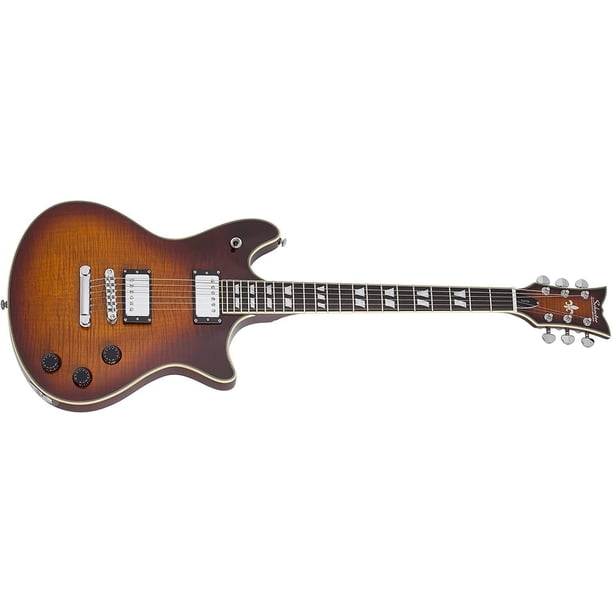 Schecter Tempest Custom Faded Vintage Sunburst Electric Guitar 6 String ...