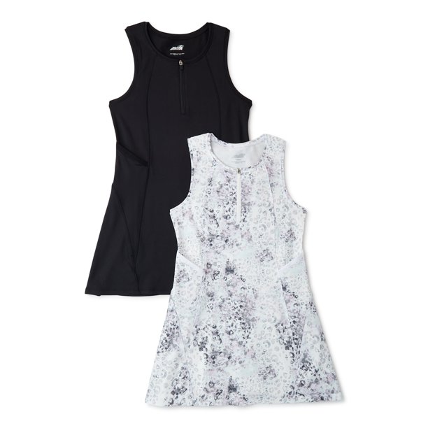 Avia Girls Active Dress, 2-Pack, Sizes 4-18 & Plus - Walmart.com