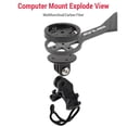 Xirurus Carbon Fiber Bike Computer Mount Extended Front Handlebar ...