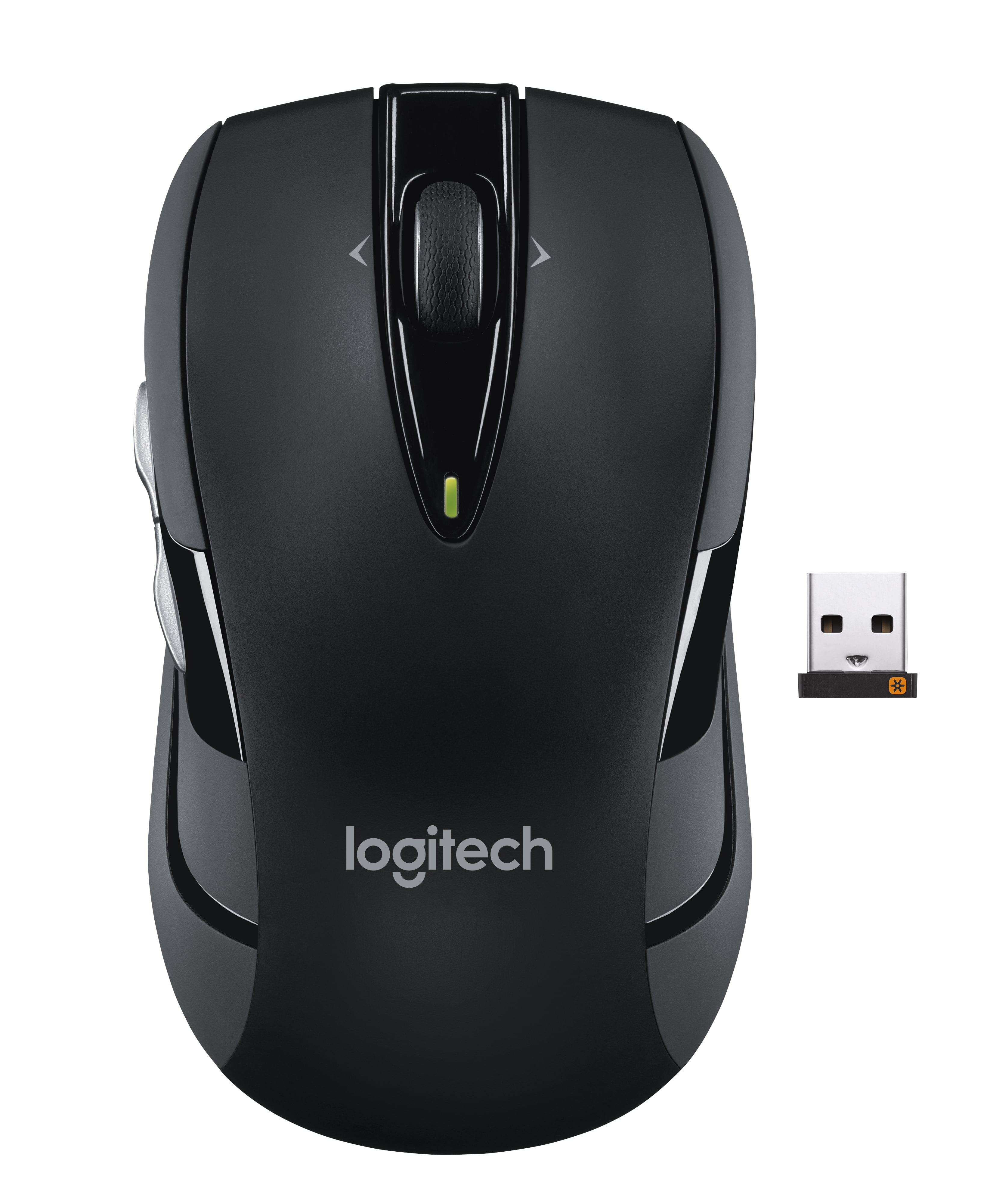 Logitech M545 Wireless Optical Mouse - Black - Walmart.com