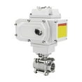 Motorized Ball Valve DN50 2 Way High Platform Stainless Steel Q911F-16P Female Thread Electric ...