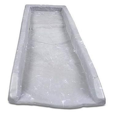 "NuCast Solid Precast Concrete Splash Block 3""x11""x30"" - Rain and ...