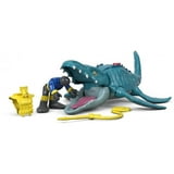 Imaginext Jurassic World Mosasaurus & Diver - Walmart.com