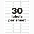 Avery PermaTrack Tamper-Evident Asset Tag Labels, 3/4" x 2", 240 Asset ...