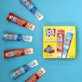 ICEE Cherry & Blue Raspberry Freeze Tubes, 3 fl oz, 6 Count - Walmart.com