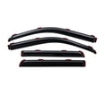 JDTvisor 4pcs Sun Rain Wind Deflectors Door Window Visors in Channel ...