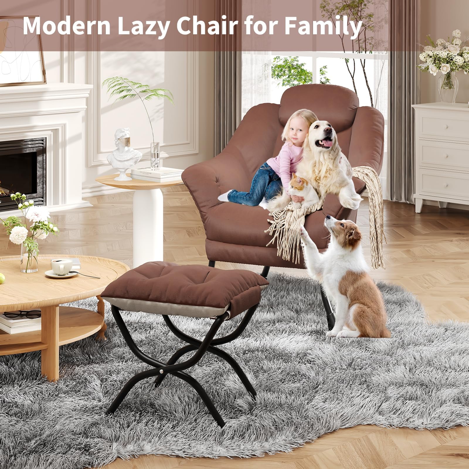 Click here for Akdsteel Ergonomic Lazy Lounge Chair  Reading Armc... prices