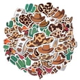 35pcs Vintage Cowboy Stationery Stickers Rodeo Kids Stickers Cactus ...