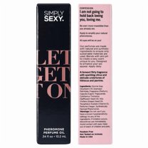 Simply Sexy Pheromone Perfume Oil Roll-On, Let's Get It On Scent, 0.34 ...