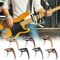 Guitar Capos,Capo for Electric Guitar,Guitar Capo,Wood and Metal Guitar ...
