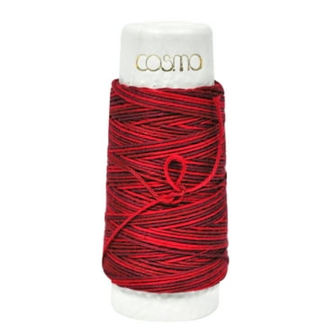 Cosmo Hidamari Sashiko Variegated Thread 30 Meters Shaved Ice ...