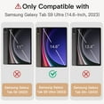 JETech Paper Screen Protector for Samsung Galaxy Tab S9 Ultra 14.6-Inch ...