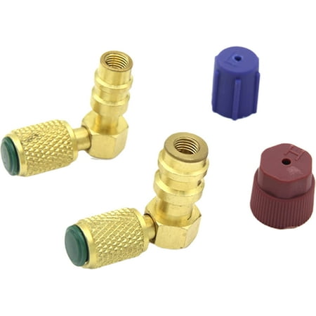 R12 to R134A Conversion Kit R12 to R134 A High/Low AC Fitting Adapter ...