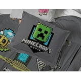 Minecraft Let's Minecraft 5 Piece Twin Size Comforter Set with Shams ...