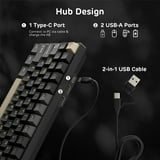 RK ROYAL KLUDGE RK96 RGB Limited Ed, 90% 96 Keys Wireless 3-Mode BT5.0/ ...