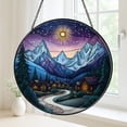 Decorative Fantasy City Star Light Stained Glass Style Suncatcher ...